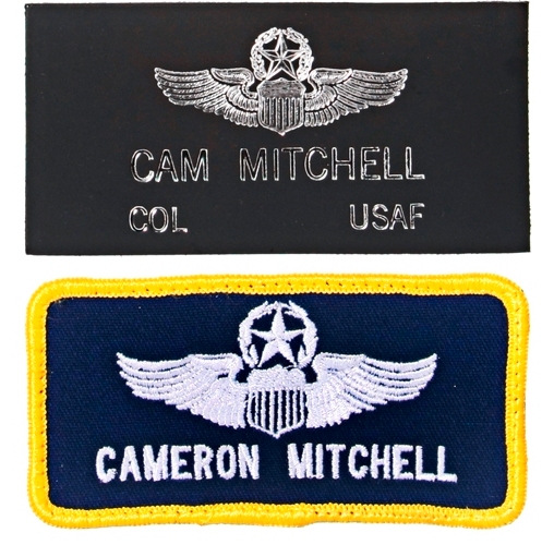 SG 1 SGA Custom Pilot Flight Suit Name Tag STITCH S LOFT SG 1 SGA Custom Pilot Flight Suit Name Tag STITCH S LOFT